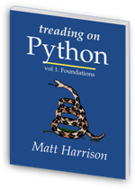 Treading on Python - Volume 1: foundations | Autour de Linux